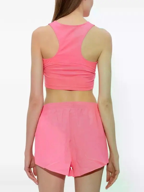 Adidas Logo-print Cropped Top