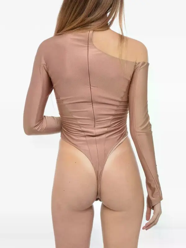 MUGLER Mesh Insert Bodysuit