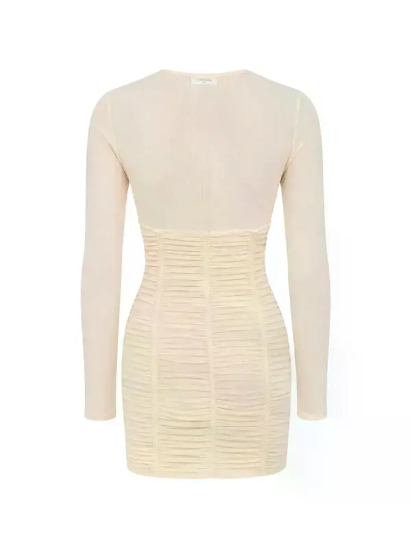 Dsquared2 Shell Embellished Ruched Mini Dress