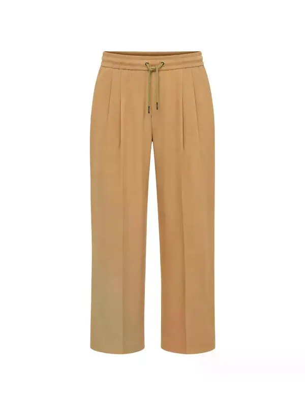 Viktor & Rolf Pleated Drawstring Trousers - Neutrals
