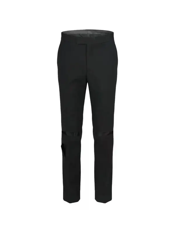 Givenchy Cut-out Detail Wool Trousers