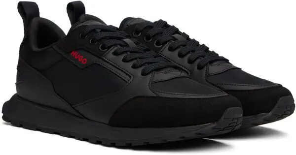 Hugo Boss Logo Embellished Low-top Sneakers