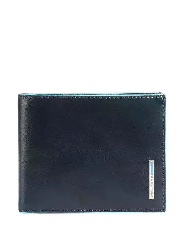 PIQUADRO Contrast-trim Bi-fold Wallet