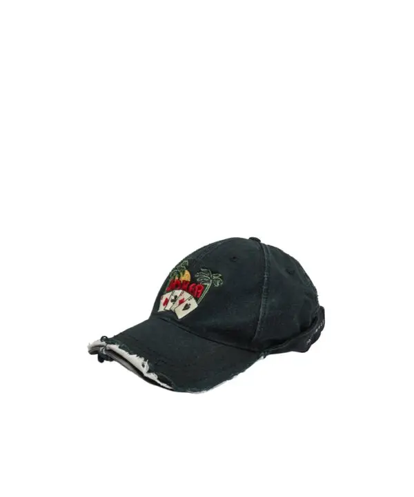 Martine Rose Embroidered Baseball Cap - Black