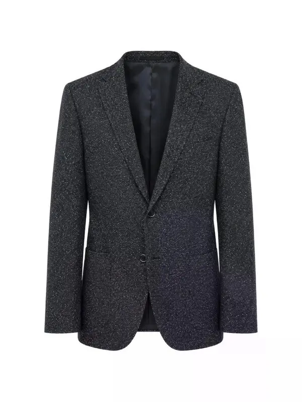 Corneliani Sinle-breasted Blazer - Blue