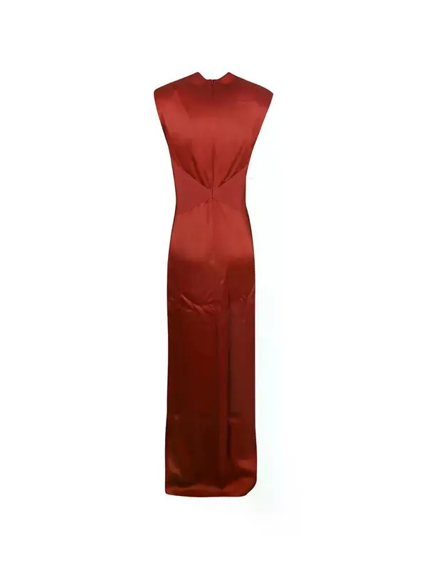 Max Mara Knot-detail Maxi Dress