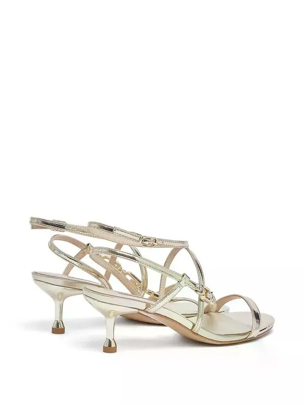 Liu Jo Logo-chain Leather Sandals