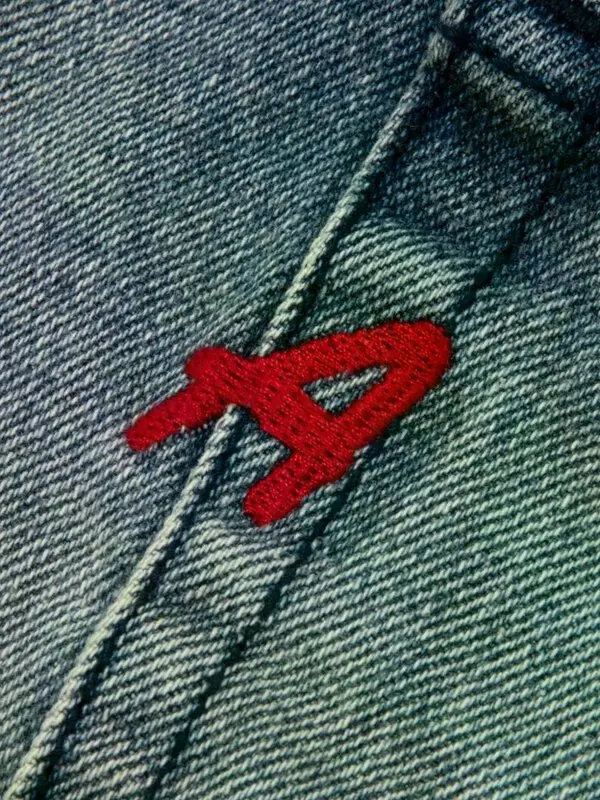 AAPE BY *A BATHING APE Relaxed Fit Embroidered Logo Jeans