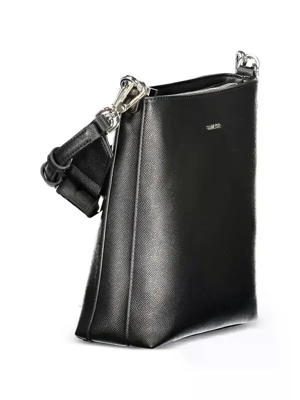 Calvin Klein Grained Tote Bag With Logo Plaque