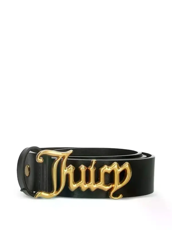 Juicy Couture Logo Buckle Belt - Black
