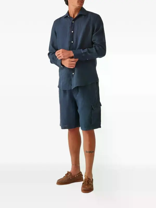 MC2 SAINT BARTH Marseille Cargo Shorts - Blue