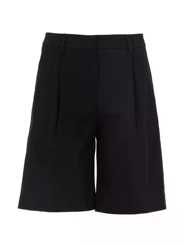PT TORINO Olivia Pleated Detail Shorts