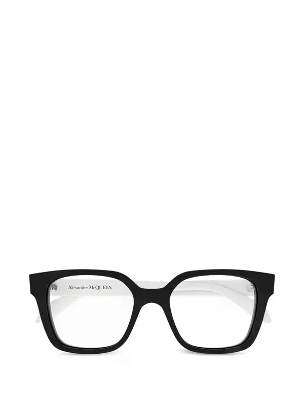 Alexander McQueen Square-frame Glasses - Black