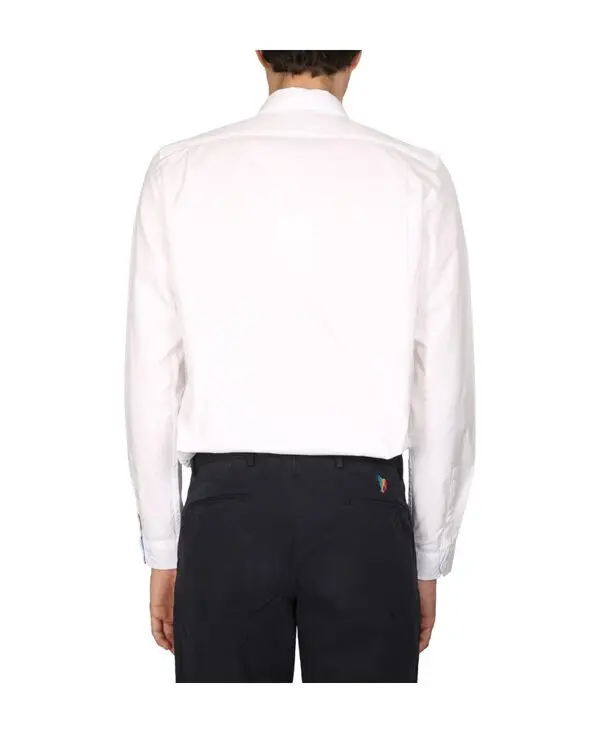 Paul Smith Zebra Patch Long-sleeved Shirt