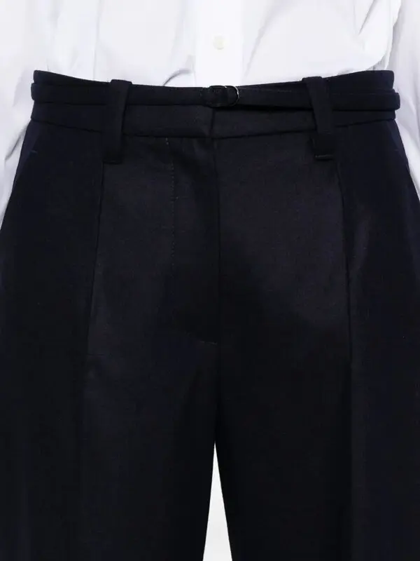 Brunello Cucinelli Pleated Wool Trousers