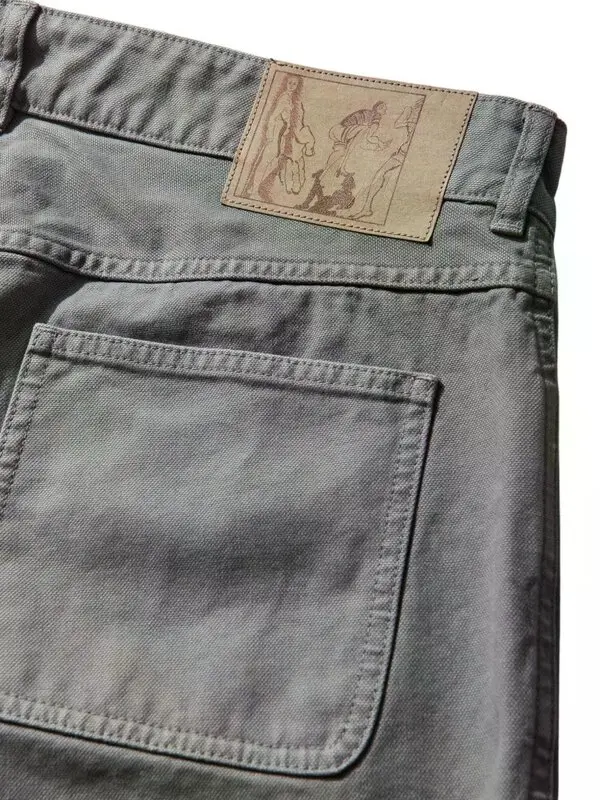 Martine Rose Panelled Logo Patch Trousers
