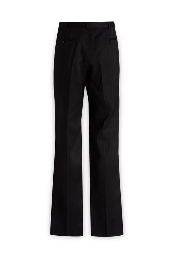 Saint Laurent Mid-waisted Straight Leg Pants