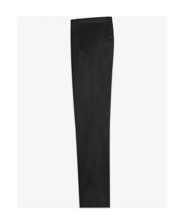 Saint Laurent Mid-waisted Straight Leg Pants
