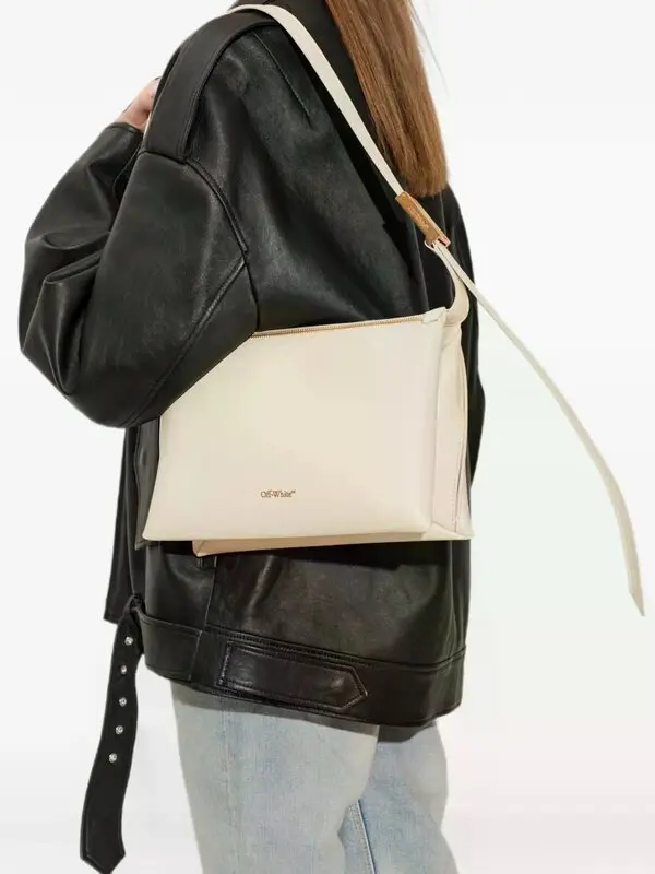 Off-White Sandbag 404 Leather Shoulder Bag