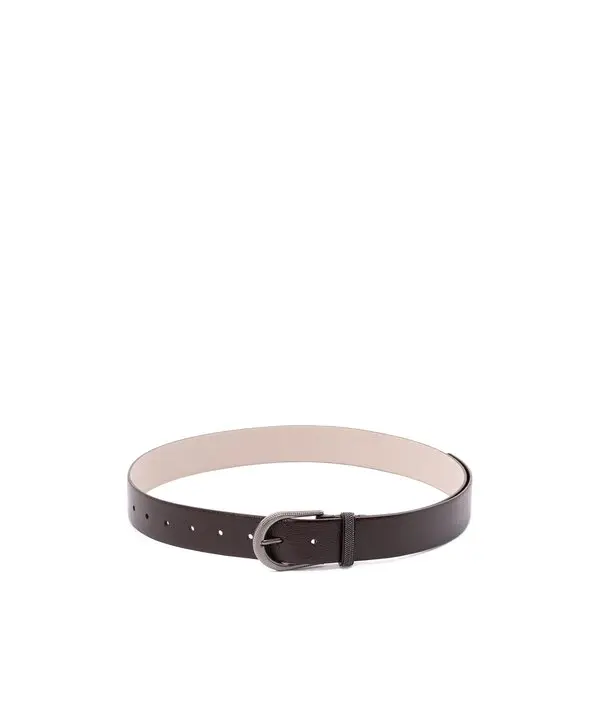 Brunello Cucinelli Monili Embellished Buckle Belt