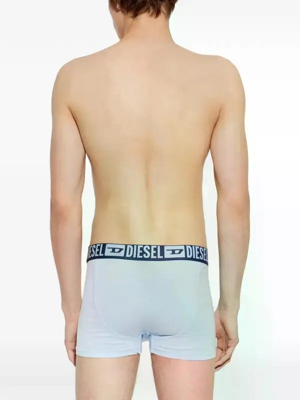 DIESEL® Logo-waistband Cotton Boxers