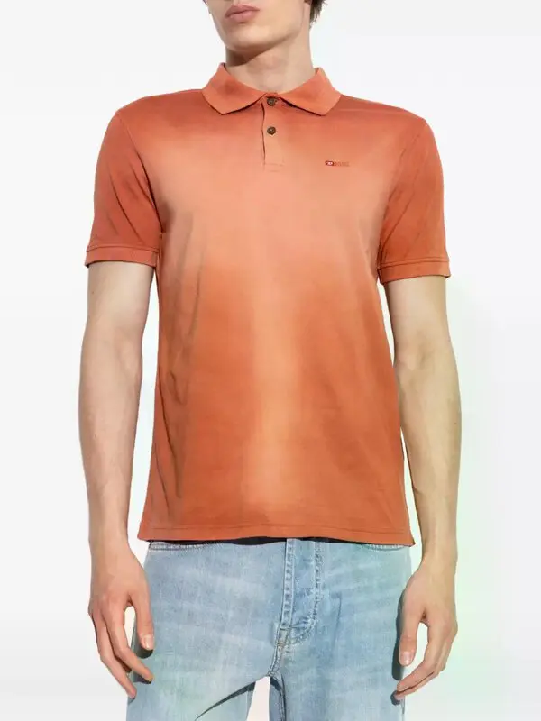 DIESEL® T-rejust-r3 Logo-embroidered Polo Shirt
