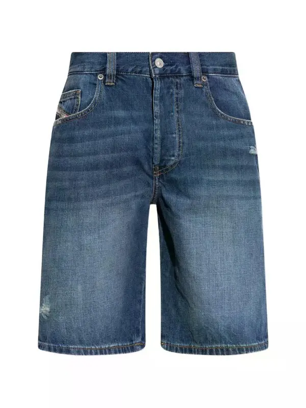DIESEL® Button-fastening Denim Shorts