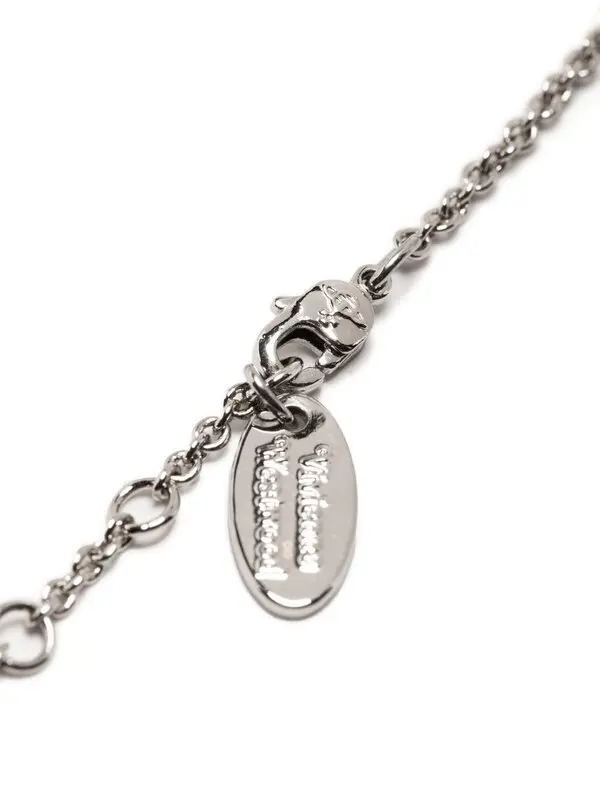 VIVIENNE WESTWOOD Ariella Embellished Bracelet - Gray