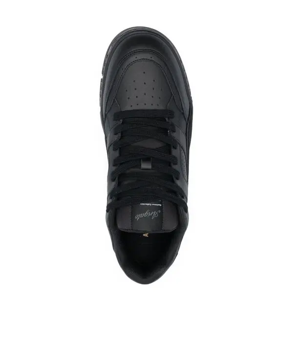 Axel Arigato Tie Low-top Sneakers With Gold Logo