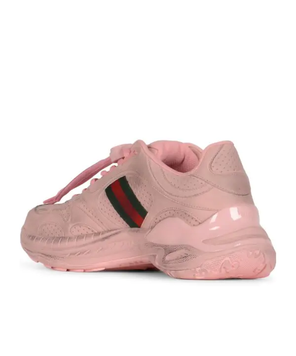 Gucci 2.0 Striped Lace-up Sneakers