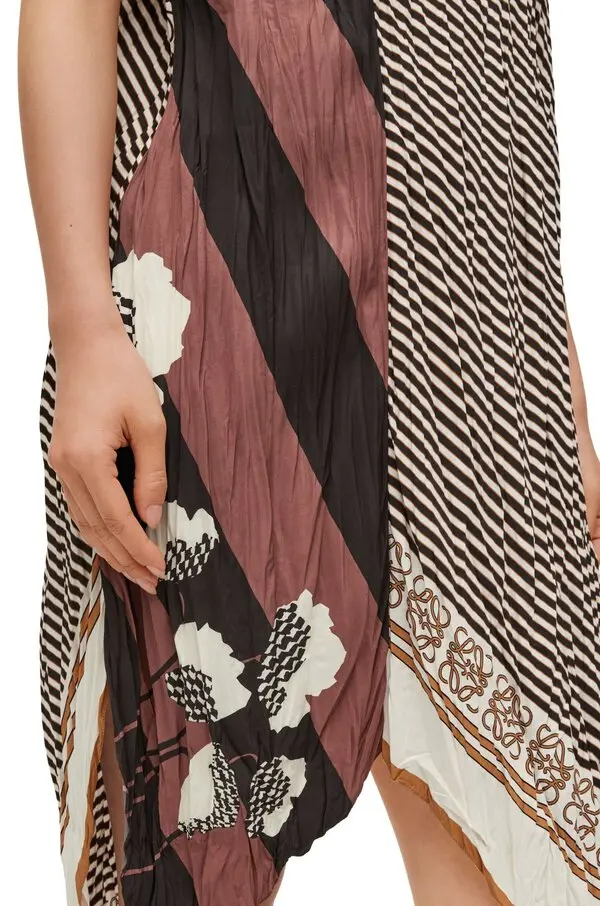 Loewe Asymmetrical Printed Tank Dress