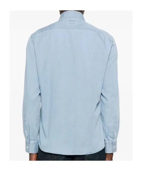 Brunello Cucinelli Denim Long-sleeved Shirt