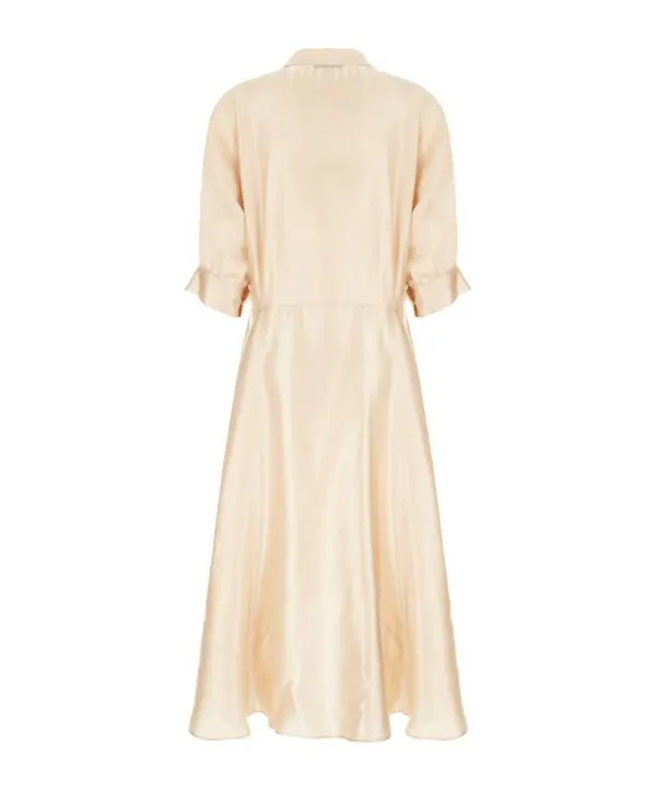 Alberta Ferretti Acetate Blend Midi Dress
