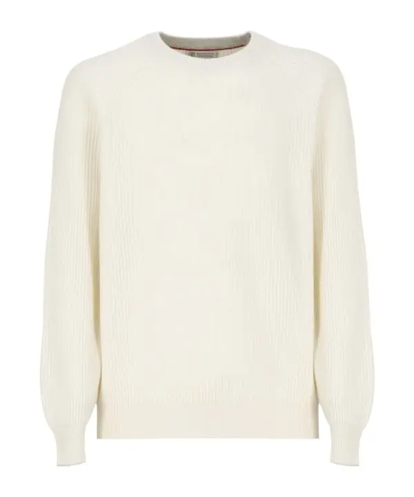 Brunello Cucinelli Crewneck Ribbed-knit Jumper