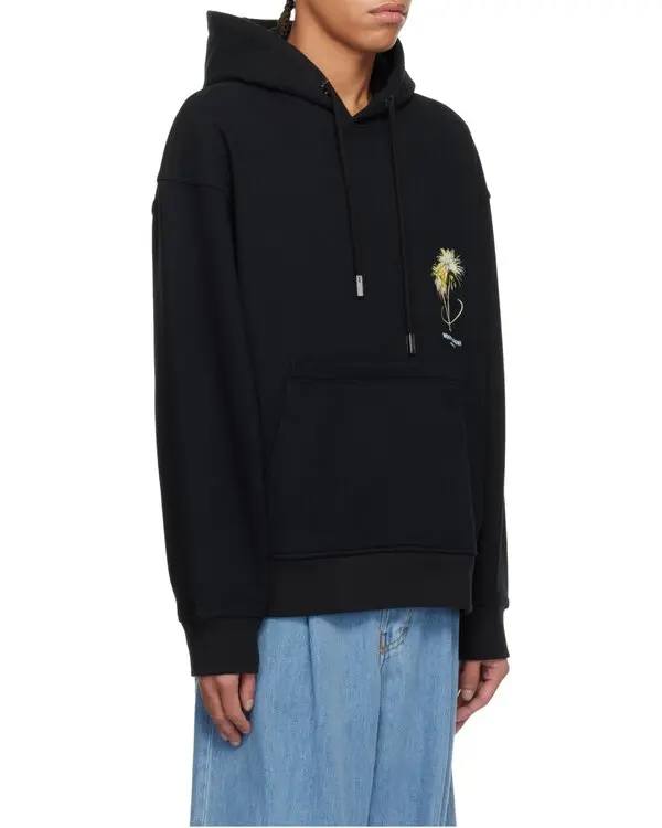 WOOYOUNGMI Palm Tree Graphic Hoodie