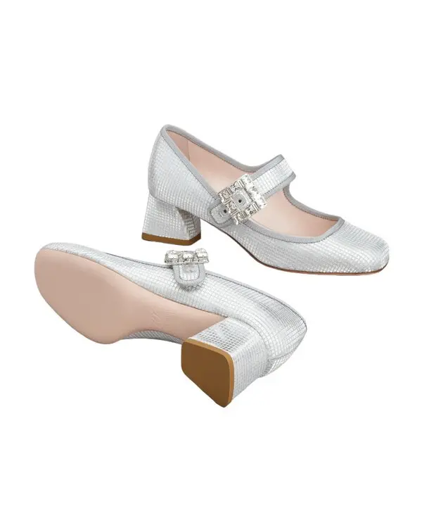 ROGER VIVIER Trés Vivier Buckled Pumps