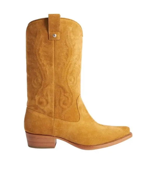 1989 STUDIO Pointed-toe Cowboy Boots