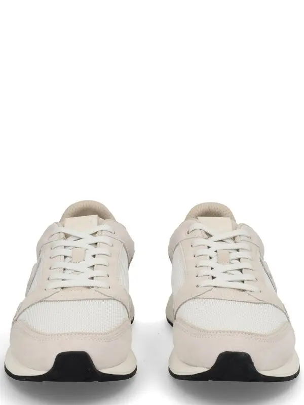 Hugo Boss Round Toe Lace-up Sneakers
