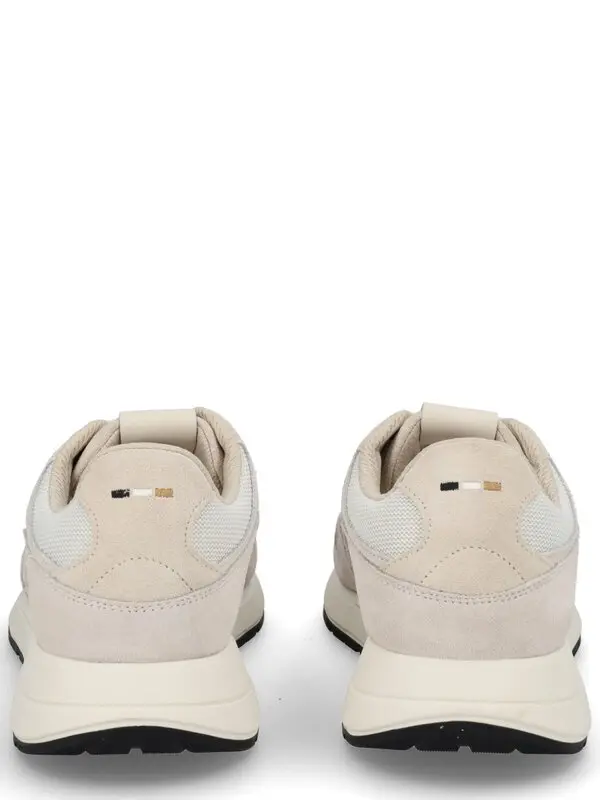 Hugo Boss Round Toe Lace-up Sneakers