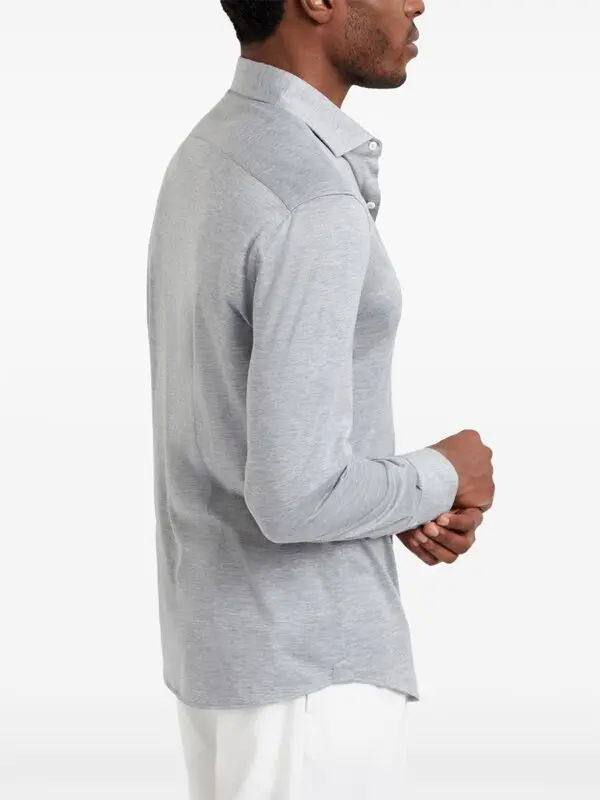 Brunello Cucinelli Long-sleeved Buttoned Shirt