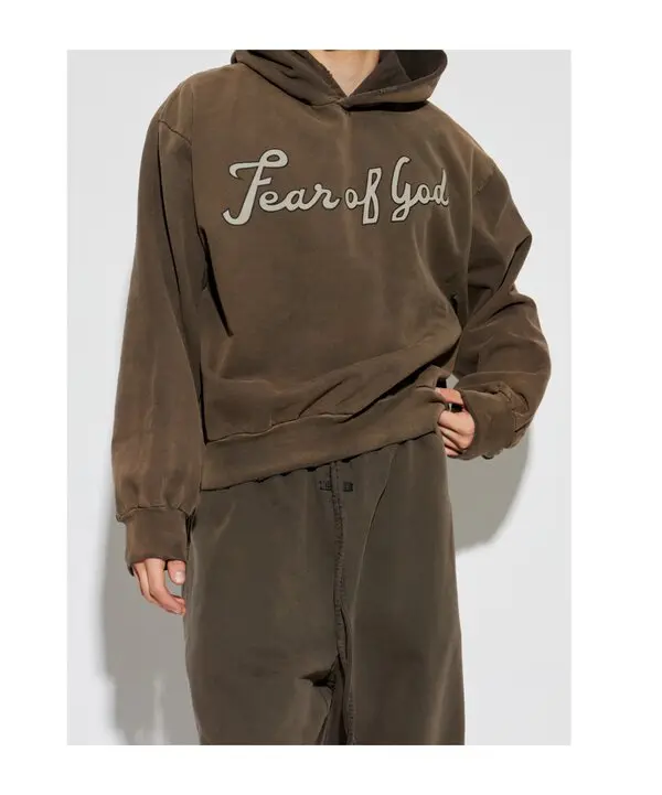 Fear Of God Long Sleeve Hooded Sweatshirt