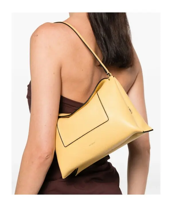 WANDLER Penelope Slouch Shoulder Bag - Sand