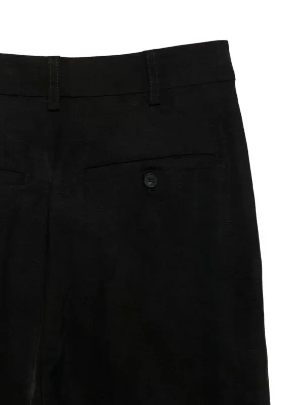 FRENKEN Pleated Straight-leg Trousers