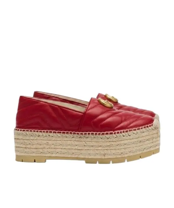 Gucci Gg Espadrille Platform