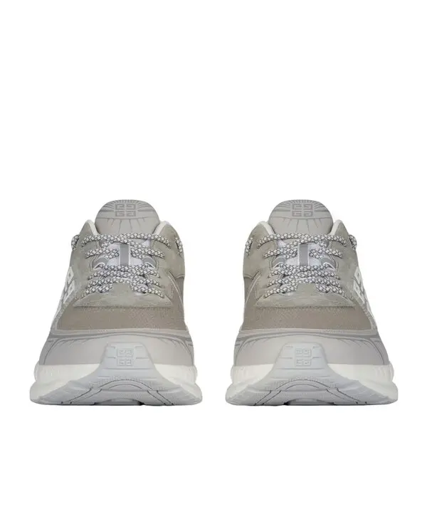 Givenchy Nfnty-52 Lace-up Sneakers - Light Grey