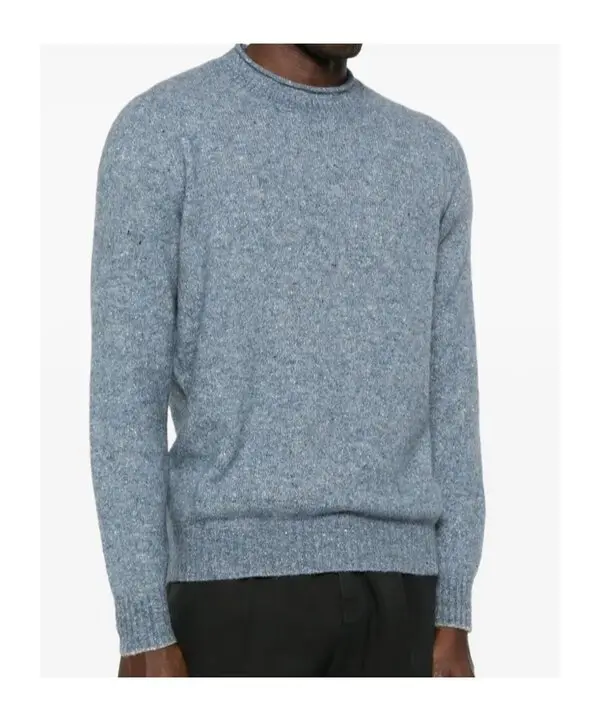 Brunello Cucinelli Crew Neck Long Sleeve Sweater - Gray