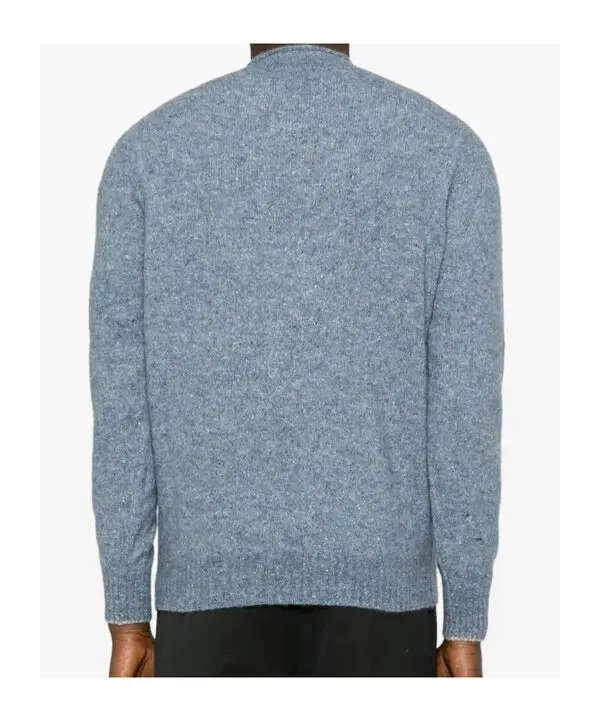 Brunello Cucinelli Crew Neck Long Sleeve Sweater - Gray