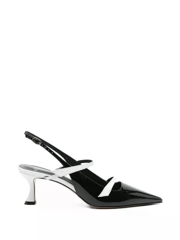 ALEXANDRE BIRMAN Patent Leather Slingback Pumps