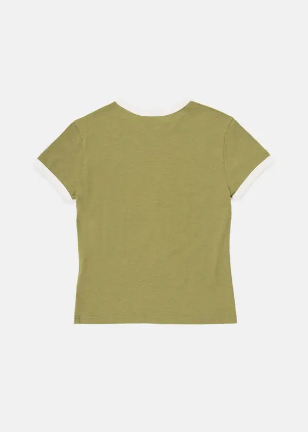 Acne Studios Short-sleeved T-shirt With Rose Graphic