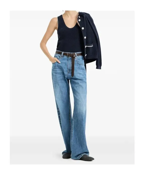 Brunello Cucinelli Ribbed Knit Tank